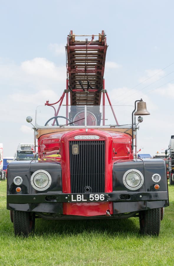 Vintage Fire Engine editorial stock photo. Image of americana - 70466553