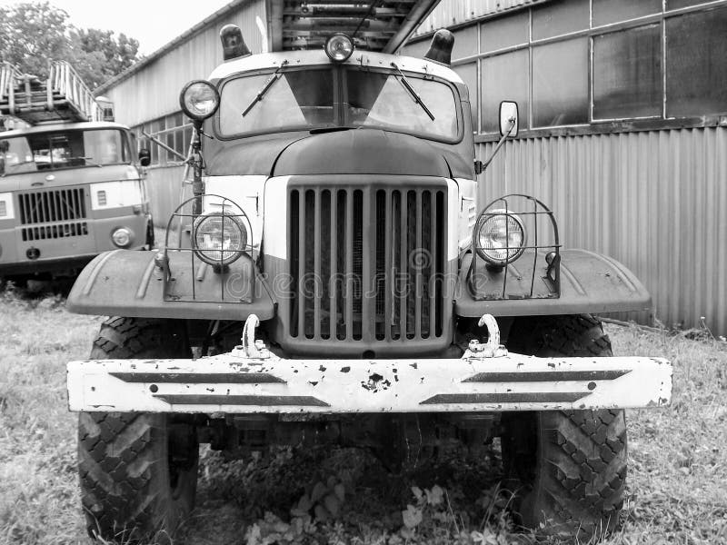 271 Rusty Vintage Fire Engine Stock Photos - Free & Royalty-Free Stock ...