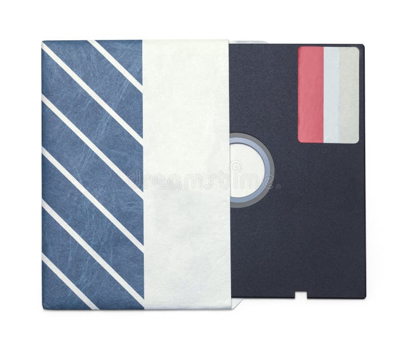 Floppy Disc and Cover stock image. Image of drive, byte - 108534327