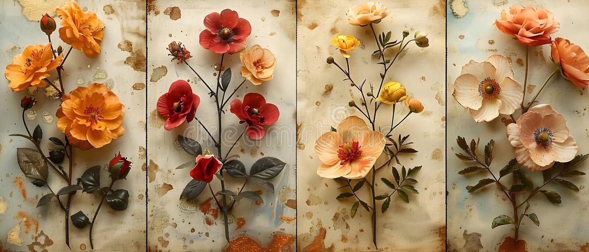 Floral Array Stock Illustrations – 9,268 Floral Array Stock ...