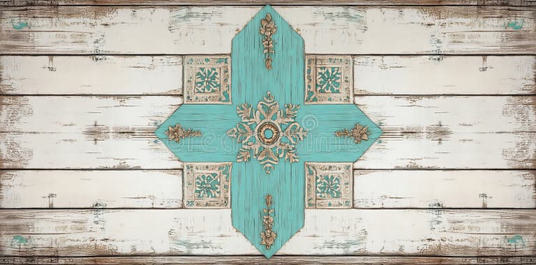 Vintage Floral Backdrop with Patchwork and Ager Wallpaper Design Stock ...