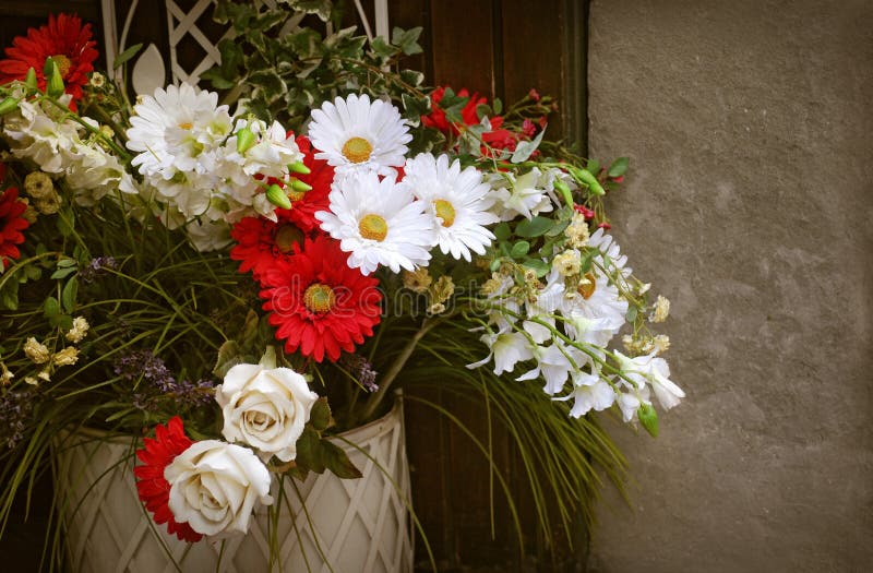 Vintage floral decor stock photo. Image of flowers, plants - 37520898