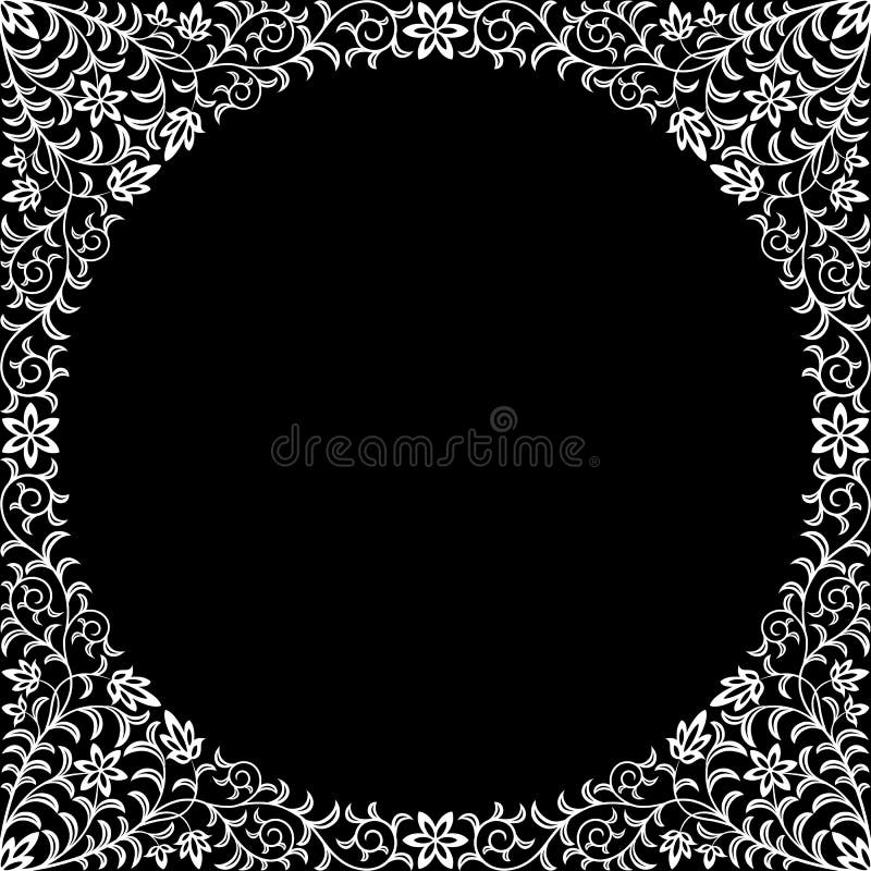 Vintage Floral Card in Vector Stock Vector - Illustration of design ...