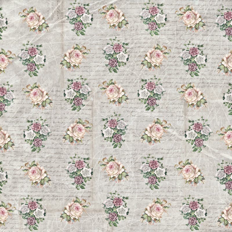 Distressed Flower Background Stock Image - Image of wallpaper ...