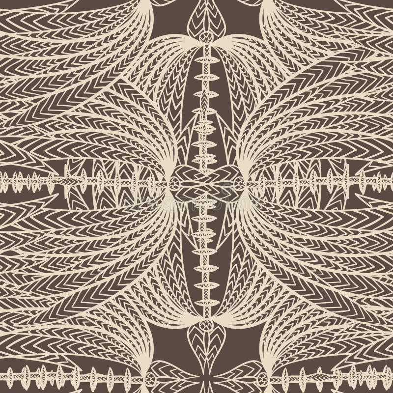 Vintage Floral Lace Seamless Geometric Pattern Stock Vector ...