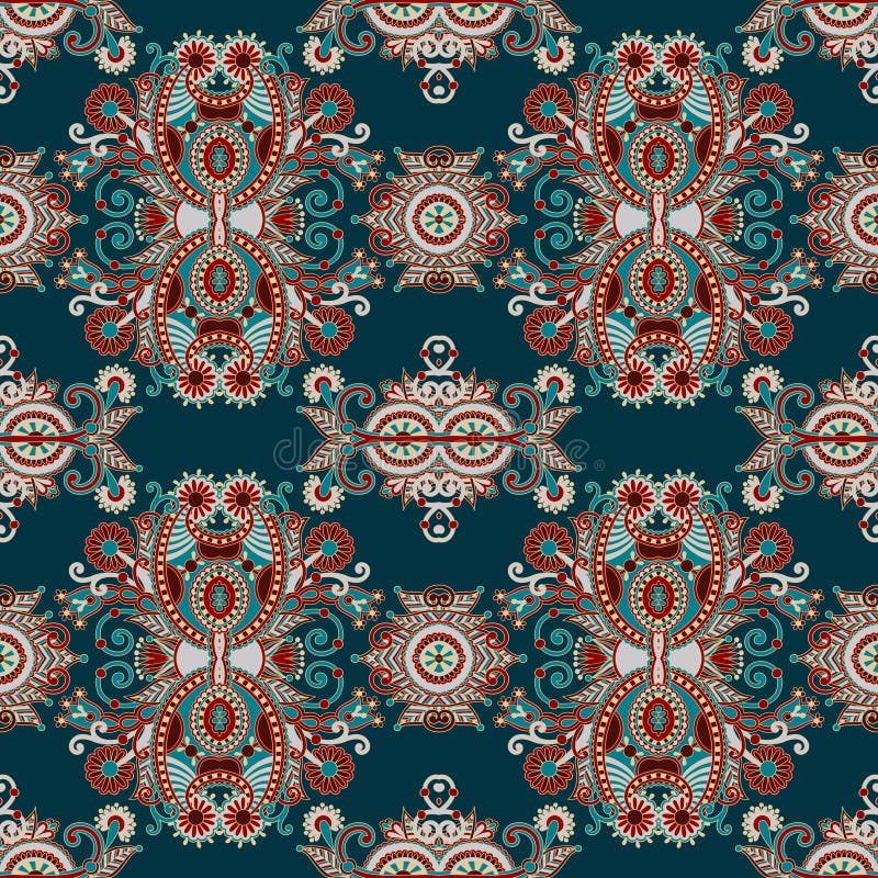 Western paisley stock vector. Illustration of textured - 4242410