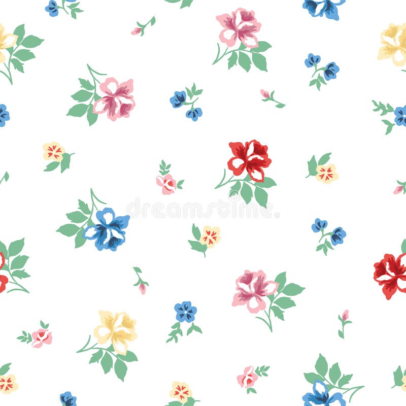 Vintage flower pattern stock vector. Illustration of creative - 31528742 Vintage flower pattern stock vector. Illustration of creative - 31528742