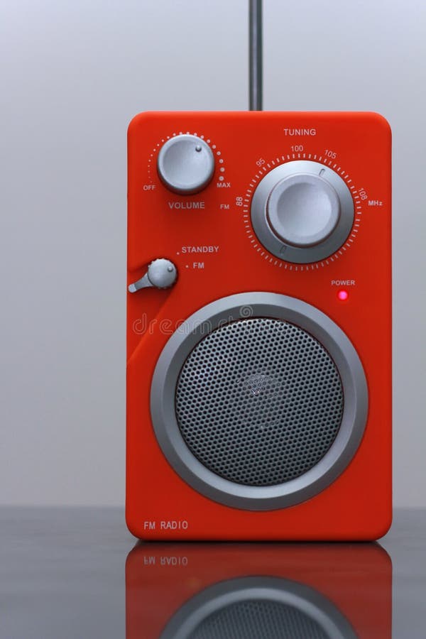 Vintage FM radio stock photo. Image of adjust, speaker - 33208294