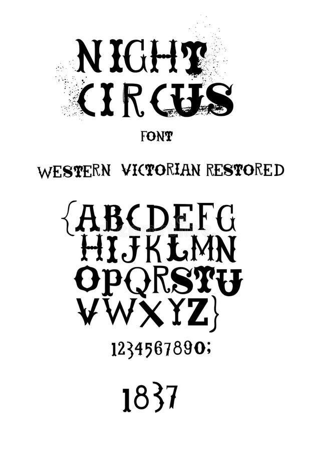Victorian Style Fonts