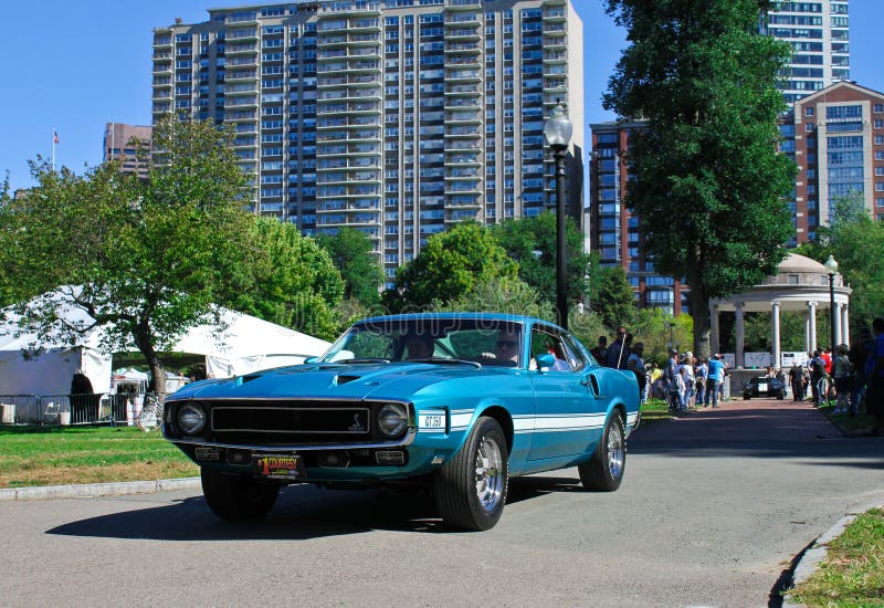 Vintage Ford Mustang, Boston Commons Car Show Editorial Stock Photo ...