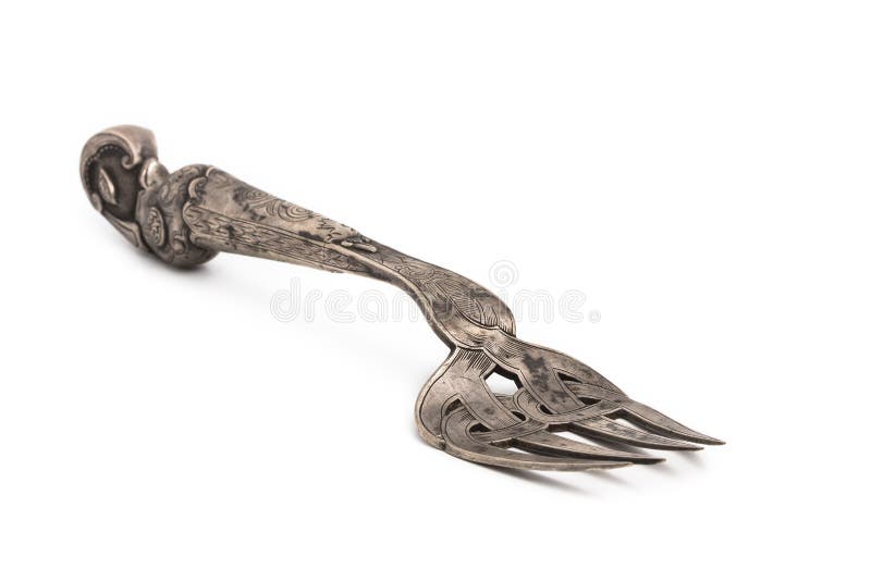 Vintage fork stock image. Image of style, engraving, dining - 38950905