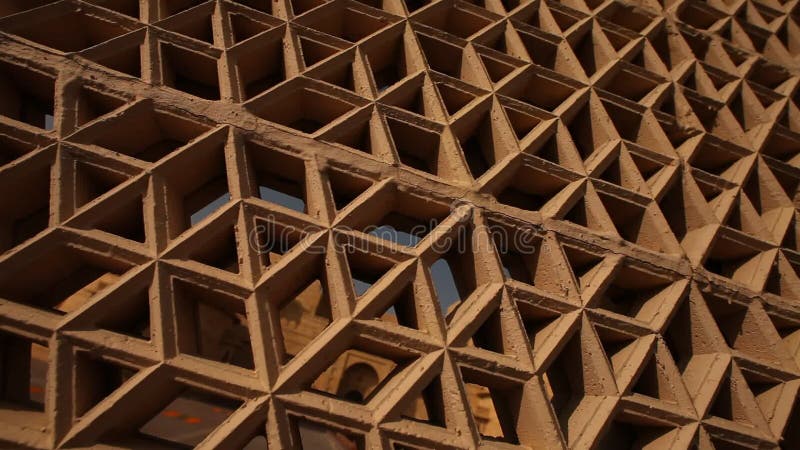 Vintage Fort Wall Texture Closeup Stock Footage - Video of design ...