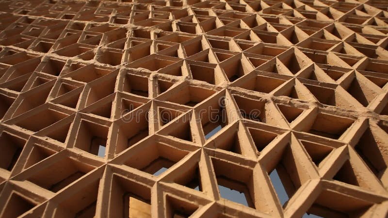 Vintage Fort Wall Texture Closeup Stock Video - Video of design ...