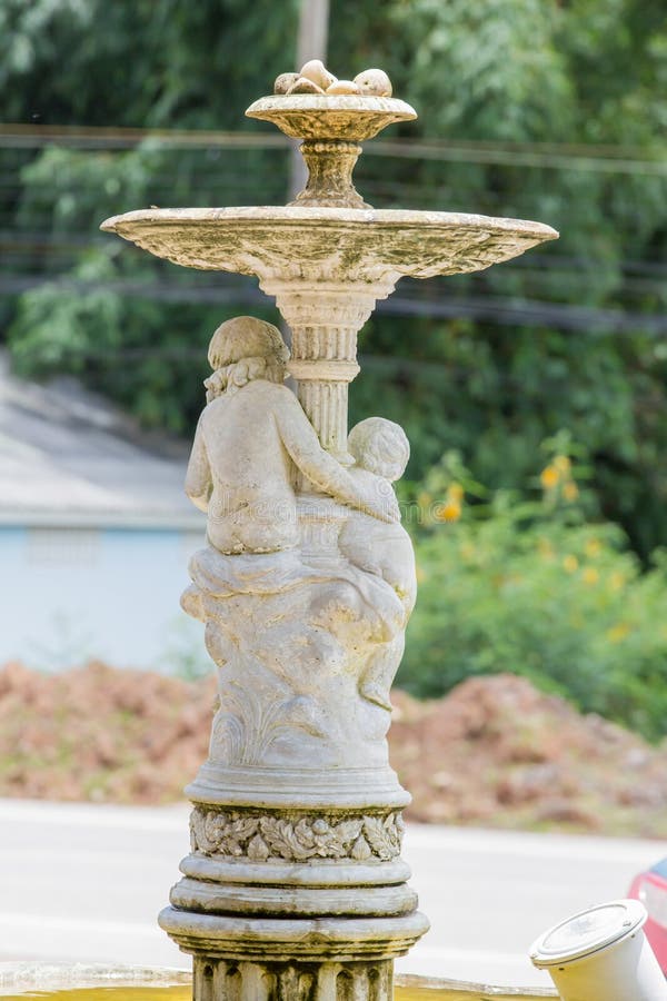 Vintage fountain stock image. Image of clipping, antique - 44363723