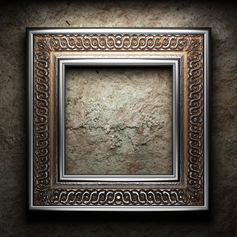 Vintage frame stock illustration. Illustration of glossy - 26867140