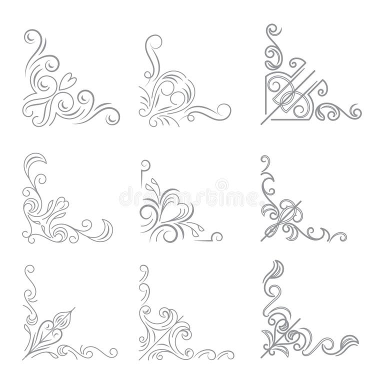 Royal Page Border Clip Art Stock Illustrations – 115 Royal Page Border ...