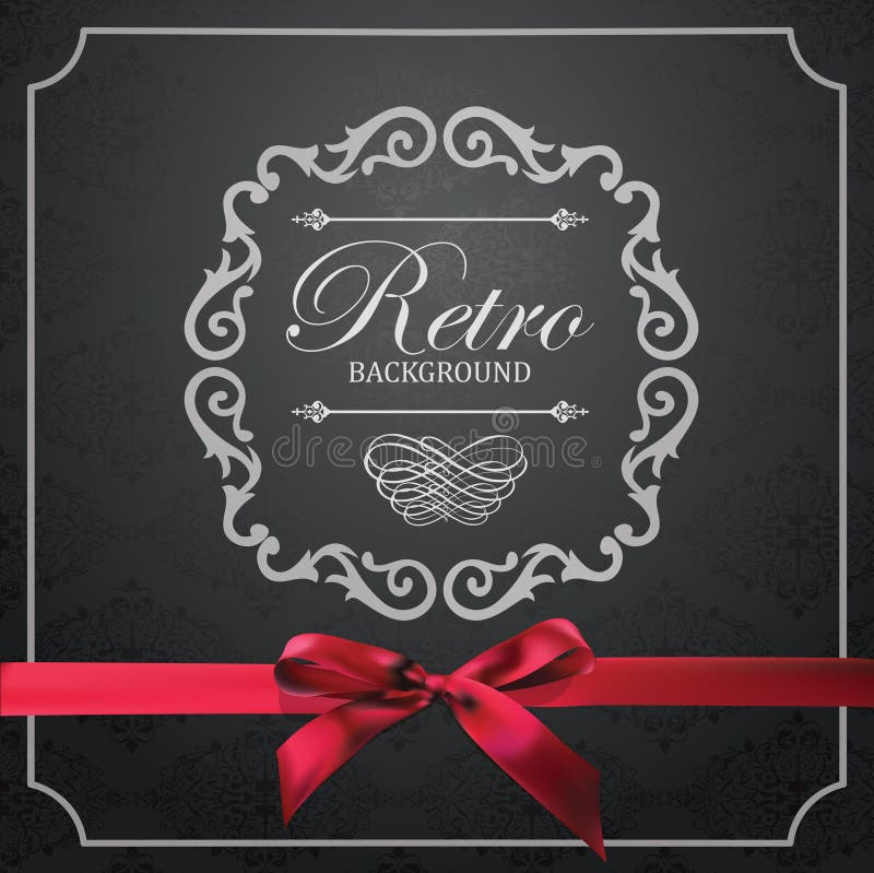 Vintage Red Silk Ribbon Stock Illustrations – 4,028 Vintage Red Silk ...