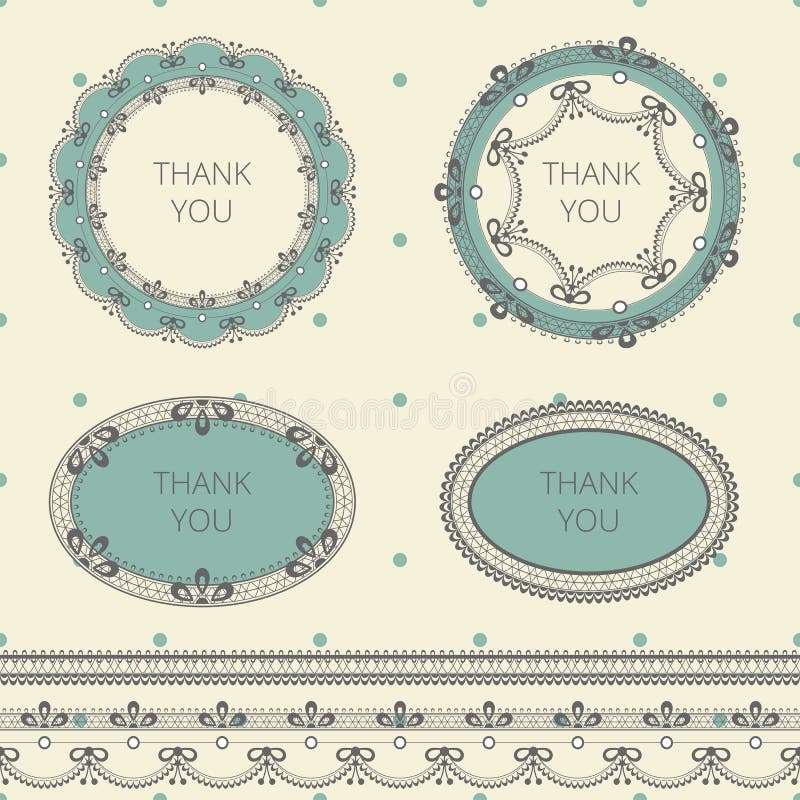 Vintage frame design stock vector. Illustration of decor - 43438518