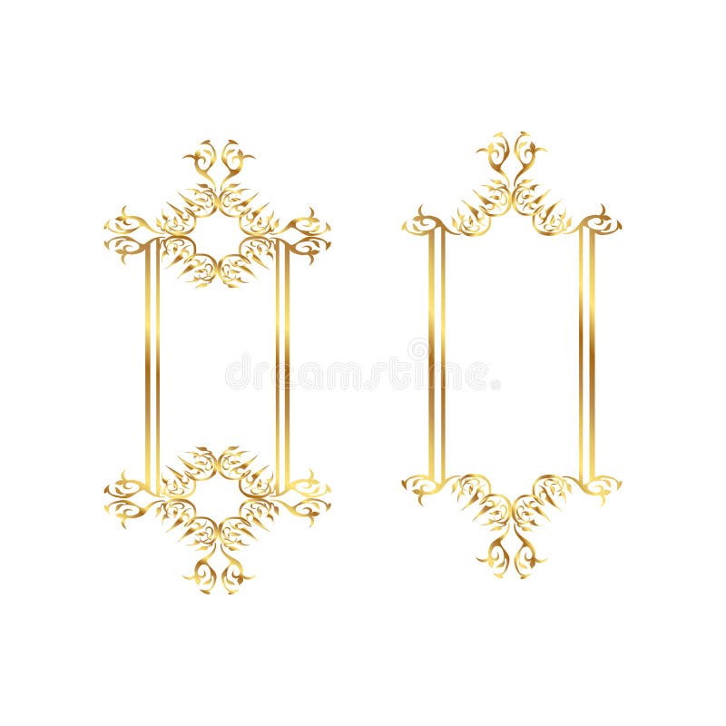 Vintage Frame Design Vector Illustration Stock Vector - Illustration of ...