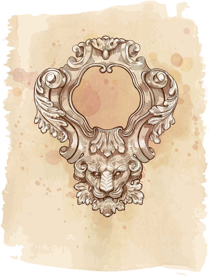 2+ Lion head drawing decorative Free Stock Photos - StockFreeImages