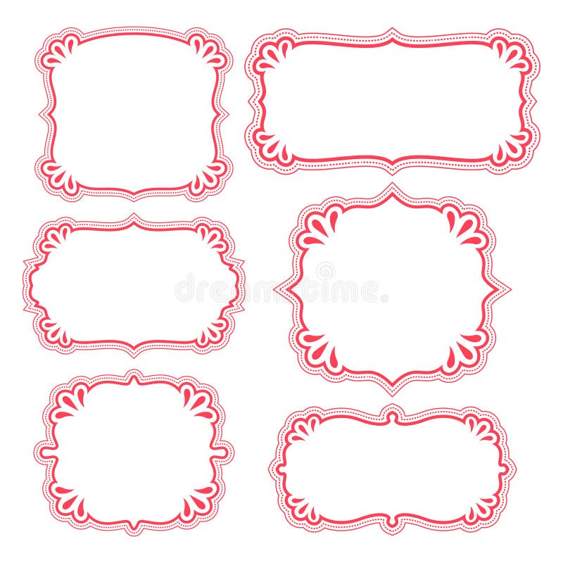 Vector frames stock vector. Illustration of simple, background - 45685404 Vector frames stock vector. Illustration of simple, background - 45685404