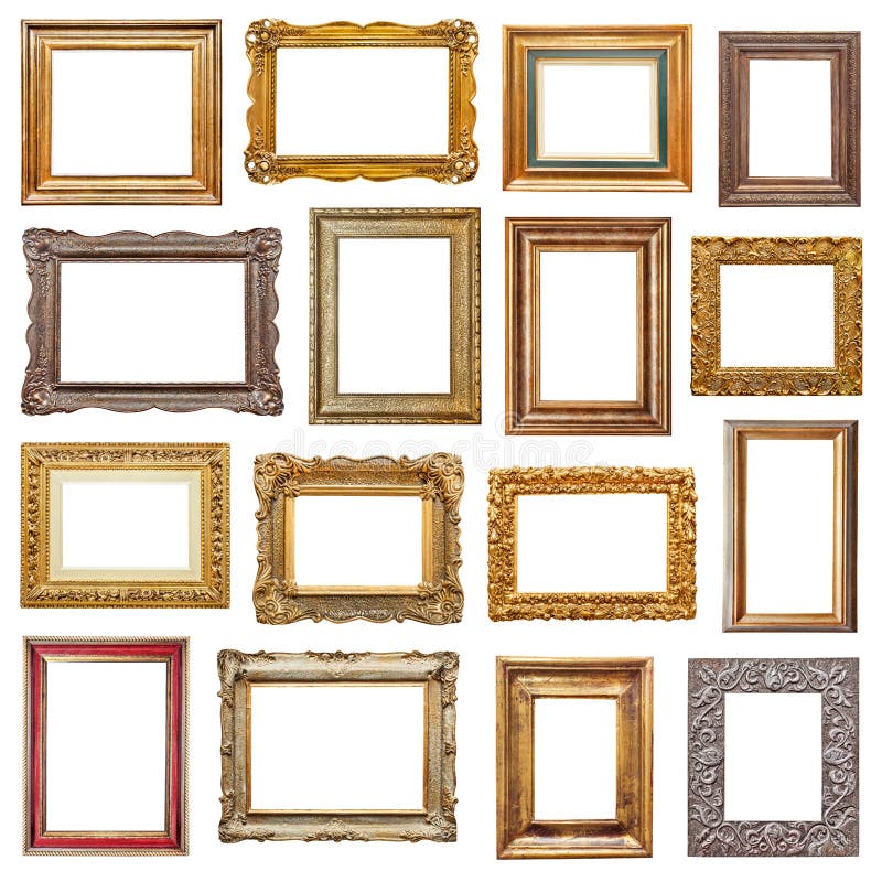 Frames Collection stock image. Image of close, cutout - 7304317