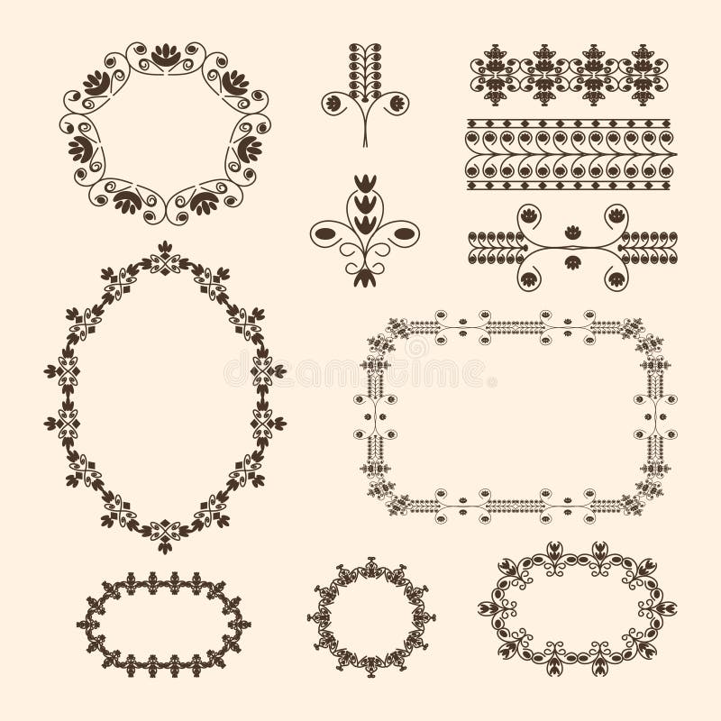 Gothic Filigree Frames Stock Illustrations – 184 Gothic Filigree Frames ...