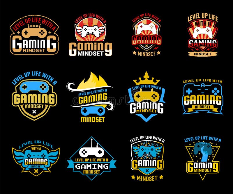 Vintage Gaming T Shirt Design Mega Bundle Template Stock Vector ...