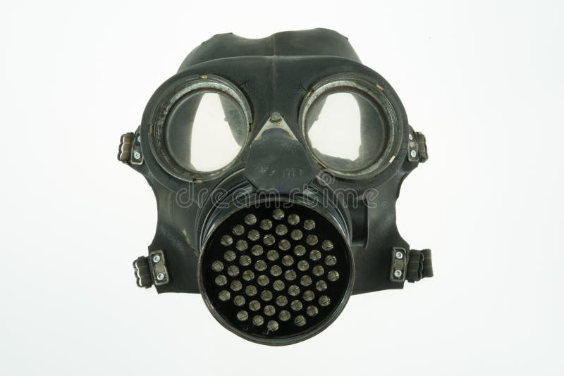 Vintage Gas Mask stock photo. Image of safe, indoors - 67935472