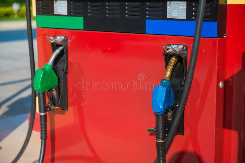 Vintage Gas Station in Countryside Stock Photo - Image of station ...