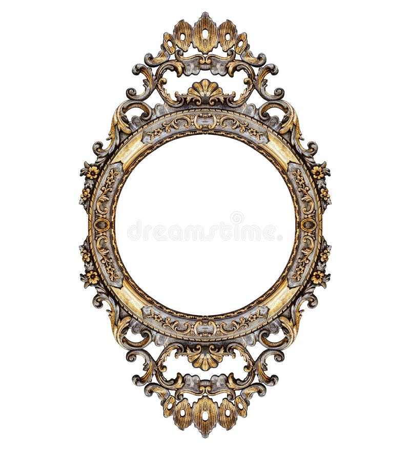 Vintage gilded frame stock photo. Image of border, edge - 64388828