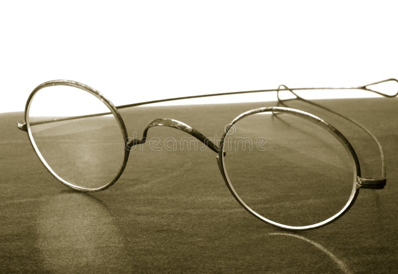 Vintage glasses stock image. Image of spectacles, antique - 21081321