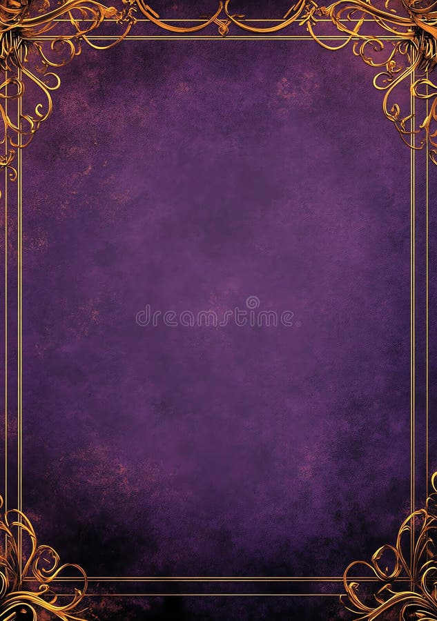 Vintage Gold Floral Frame with Ornate Design for Elegant Decor Stock ...