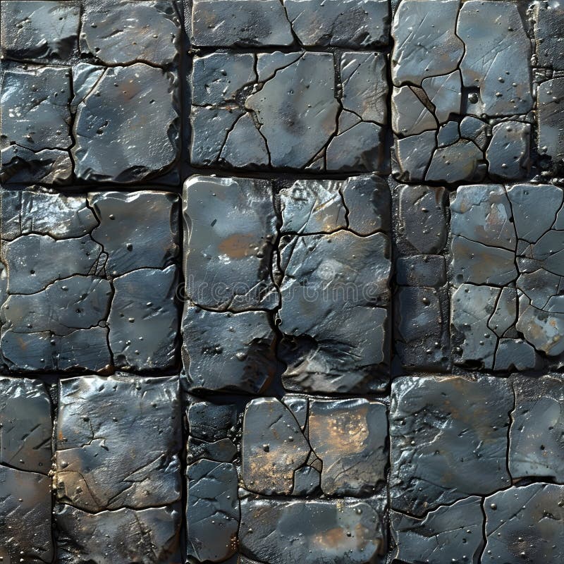 Vintage Grey Stone Floor with Extensive Patterns and Aged Surface Stock ...