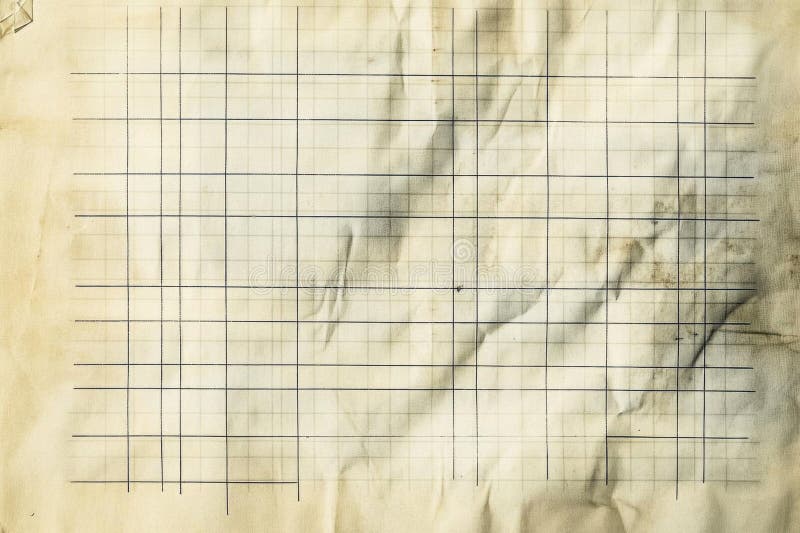 Vintage Grid Paper Texture Background, Aged and Grunge Stock ...