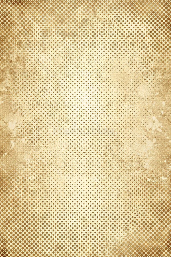 Vintage Grit Texture Overlay with Halftone Pattern Stock Illustration ...