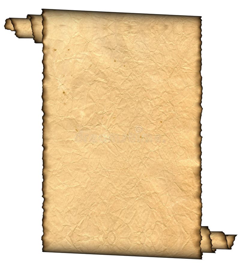 Old Parchment Paper Letter Background Stock Illustration - Illustration ...