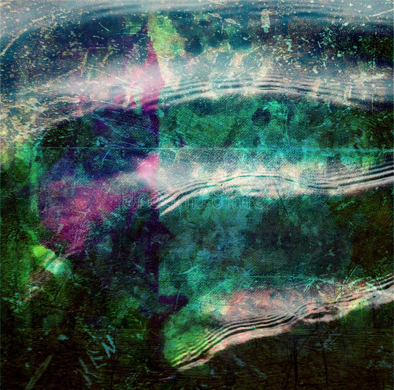 Vintage Grunge Waves on Window Texture Stock Image - Image of texture ...