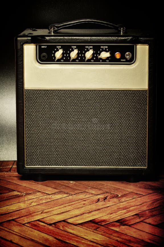 Vintage Guitar Amplifier stock photo. Image of guitar - 26122458