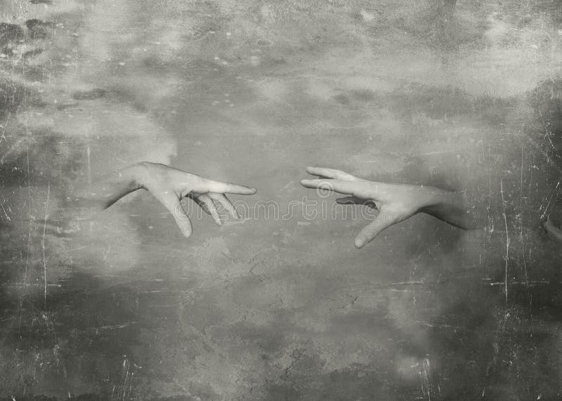 Vintage hands stock illustration. Illustration of approach - 37996059