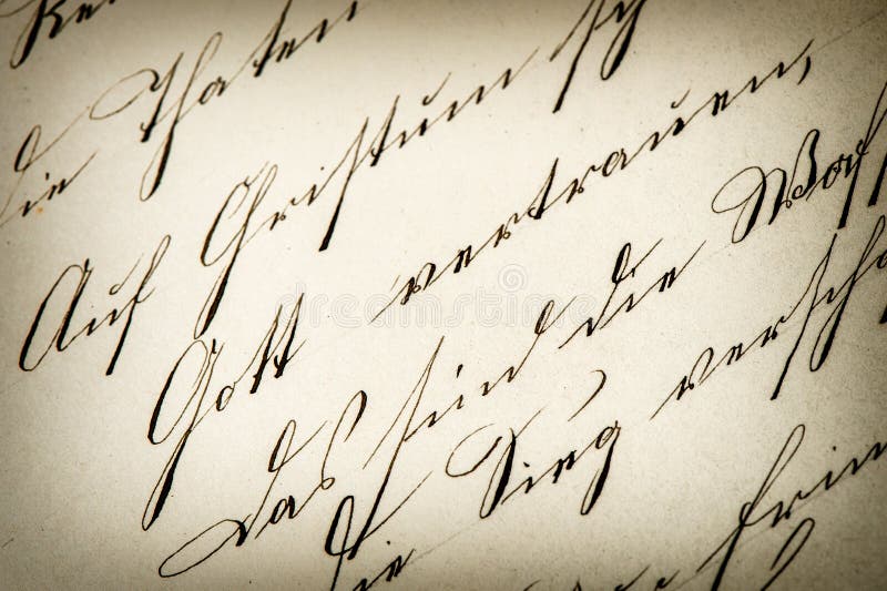 Old Letter Vintage Handwriting Stock Images Download 5 825 Royalty