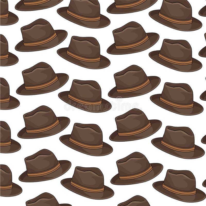 Vintage hat background stock vector. Illustration of clothing - 135441078
