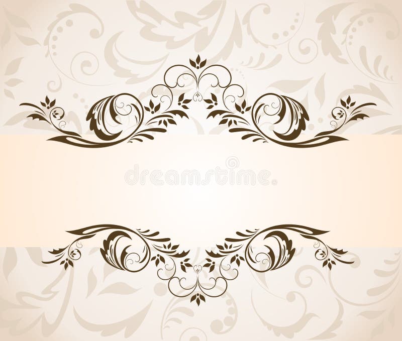Vintage header stock vector. Illustration of header, emblem - 54639950