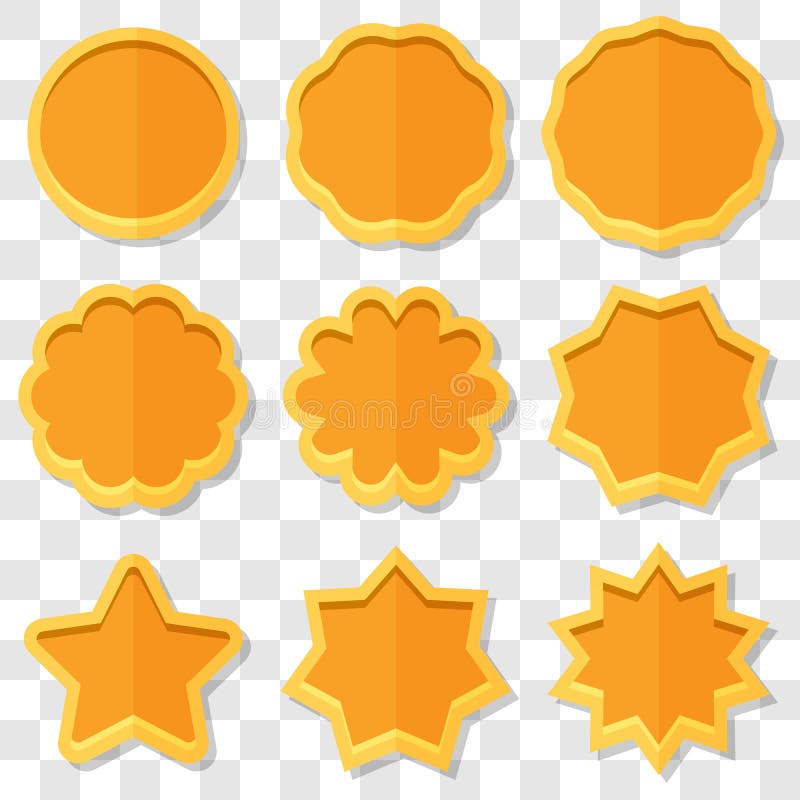 Vintage Heraldic Shield Shapes Labels Design, Retro Style Borders ...