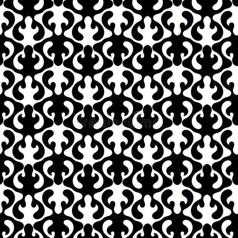 Vintage Horns Wallpaper Seamless Pattern Stock Illustration ...