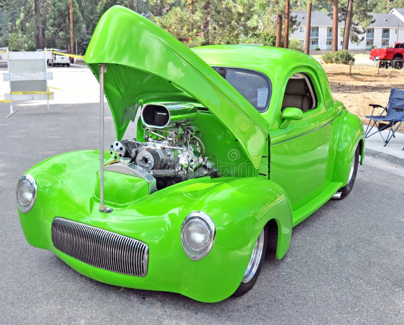 Vintage Hot Rod stock photo. Image of cars, vintage, chrome - 27042282