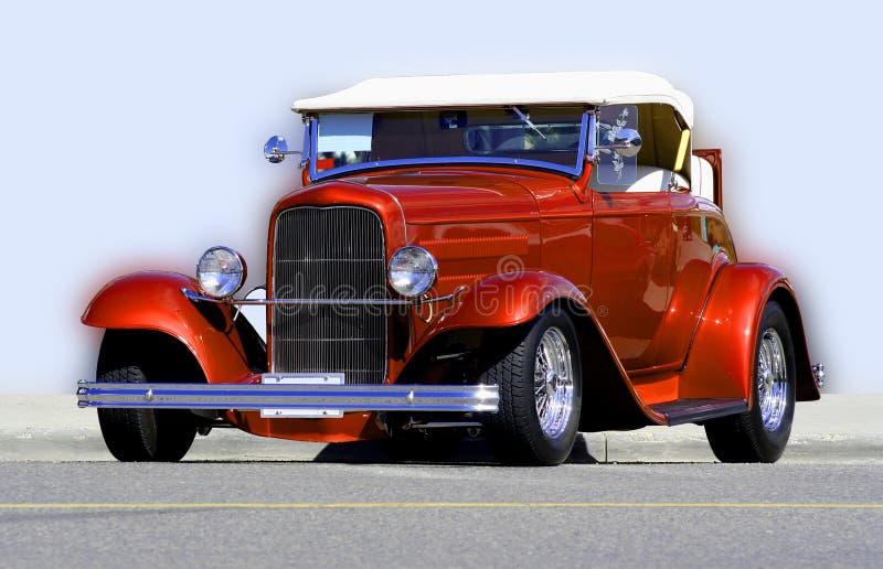 Vintage Hot Rod stock image. Image of coupe, automobile - 837509