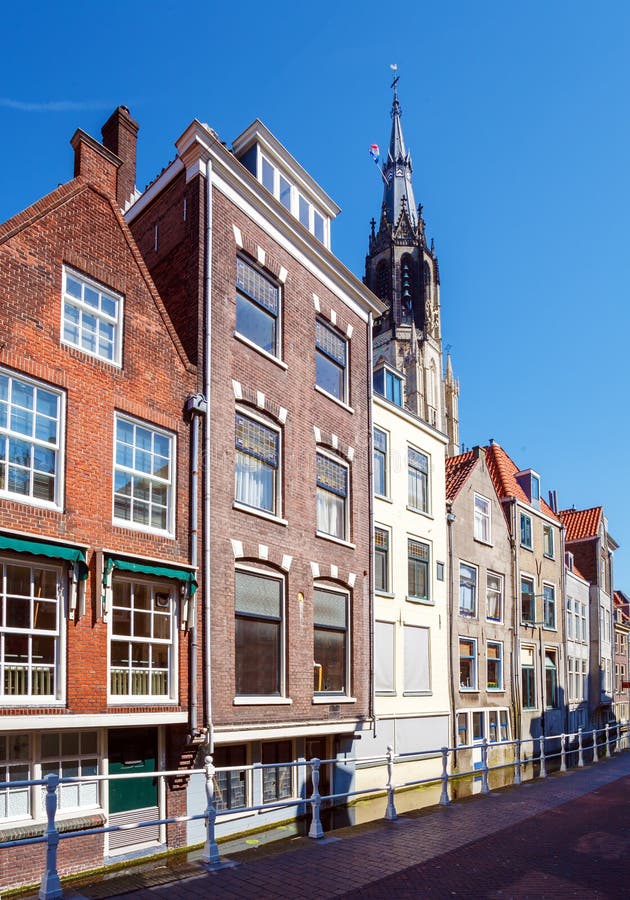 Vintage Delft Blue Tile with Dutch Sailing Ship Stock Image - Image of ...