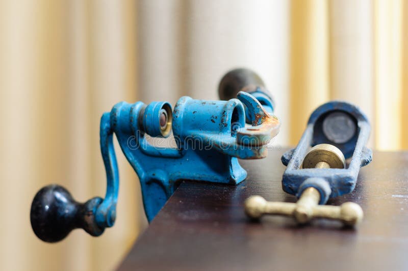 Vintage Hunting Tools Shell Reloading Extractor Stock Photo - Image of ...