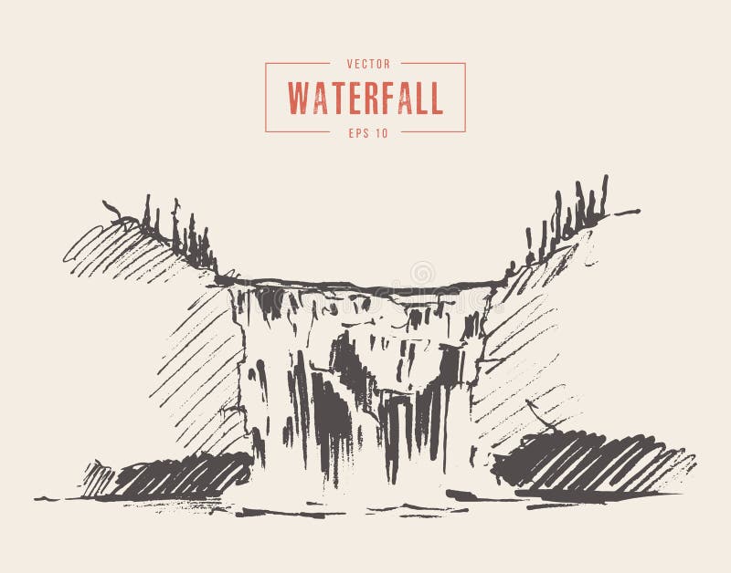 Waterfall Fall Stock Illustrations – 4,126 Waterfall Fall Stock ...